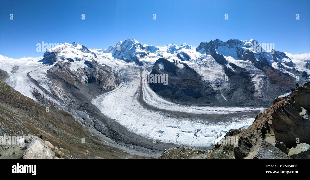 Zermatt, Switzerland: Image of the famous mountain called Catena del ...