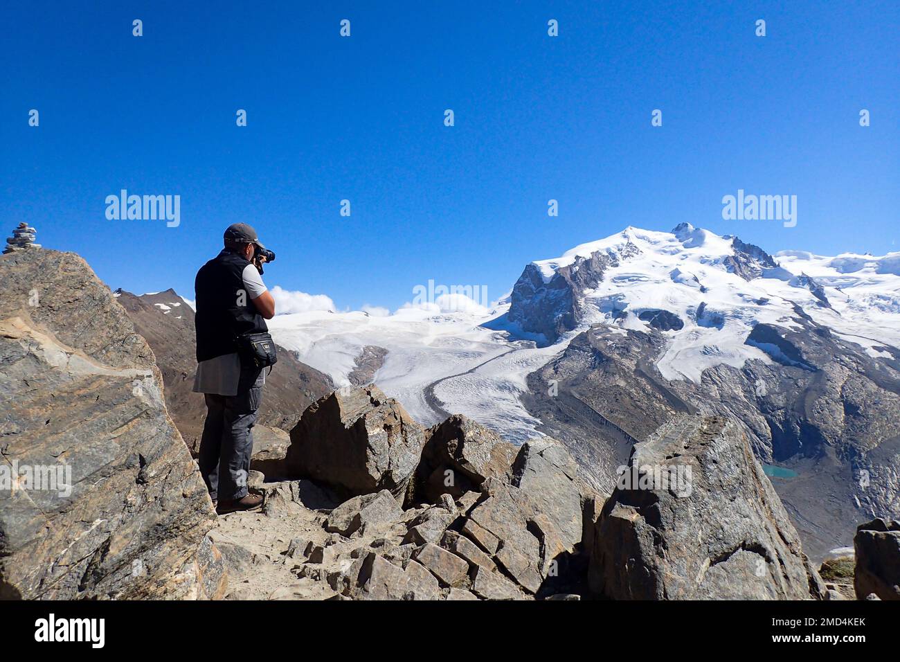 Zermatt, Switzerland: Image of the famous mountain called Catena del ...