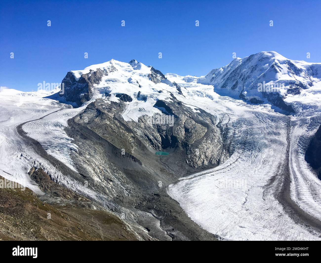 Zermatt, Switzerland: Image of the famous mountain called Catena del ...