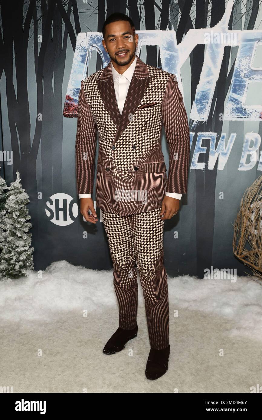 Actor Alano Miller attends the world premiere of the Showtime drama ...