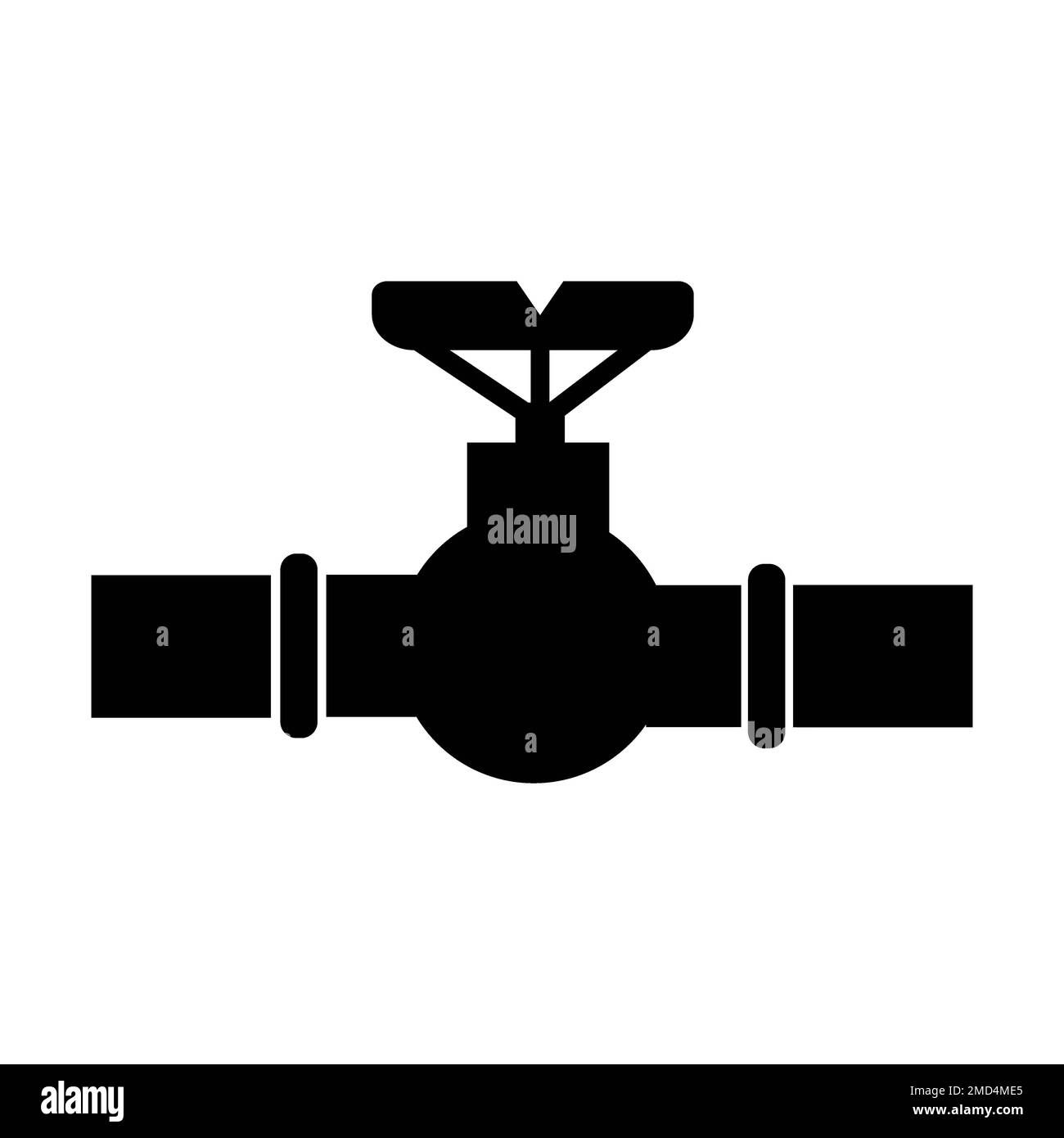 water pipe icon logo vector desigm template Stock Photo - Alamy