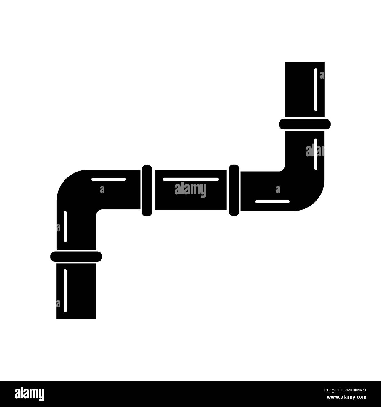 water pipe icon logo vector desigm template Stock Photo - Alamy