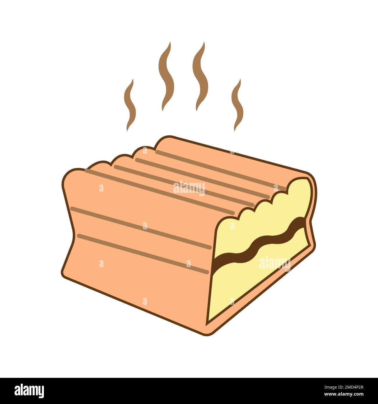 bread icon logo vector design template Stock Photo - Alamy
