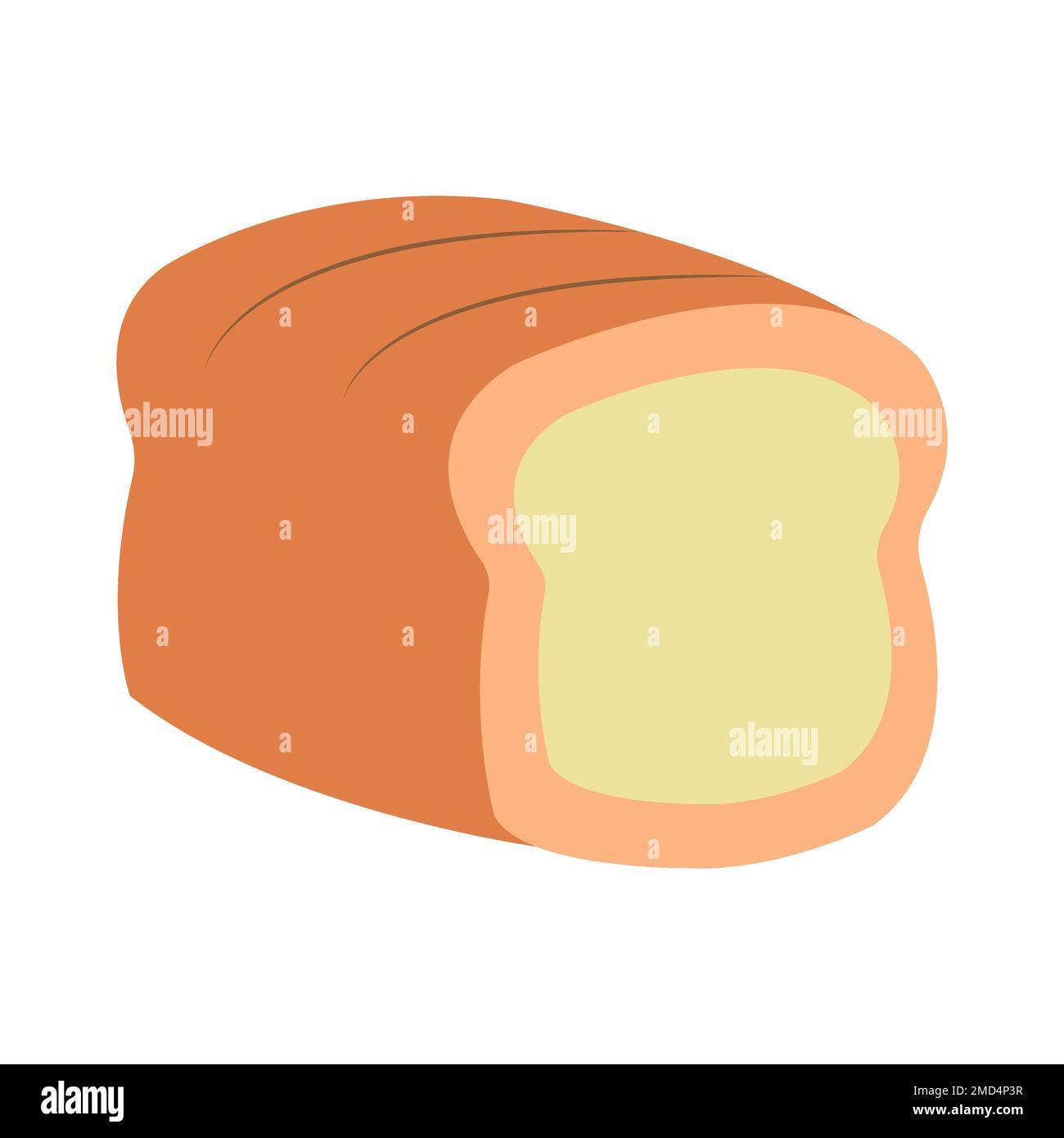 bread icon logo vector design template Stock Photo - Alamy