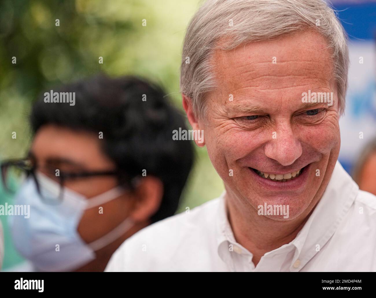 Presidential candidate Jose Antonio Kast, from the Republican Party ...