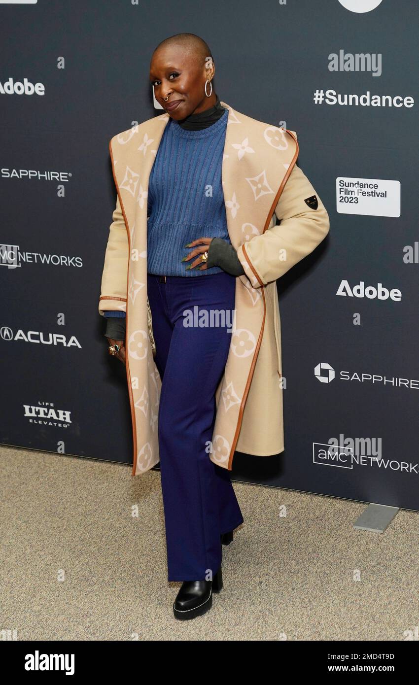 Cynthia Erivo, a producer and cast member in "Drift," poses at the ...