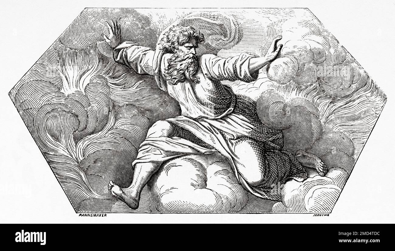 The loggia of Raphael. God creating Heaven and Earth. The Arts of the ...