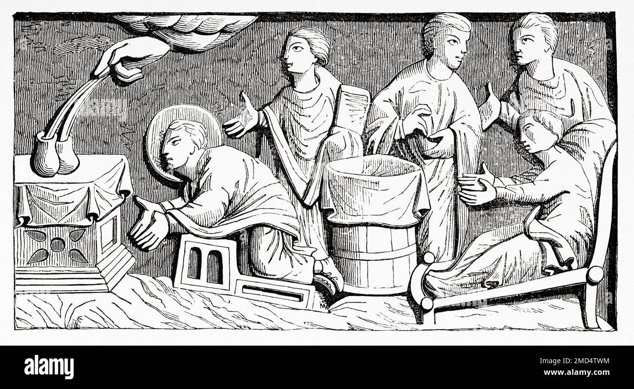 Baptising clovis i hi-res stock photography and images - Alamy
