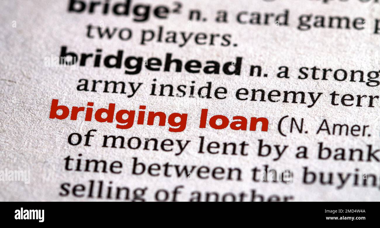 Bridging money hi-res stock photography and images - Alamy