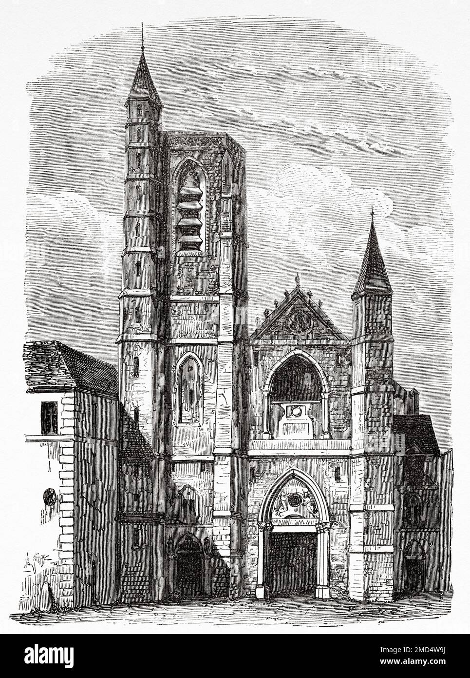 Former Saint-Paul des Champs church in Paris founded by Saint Eligius ...