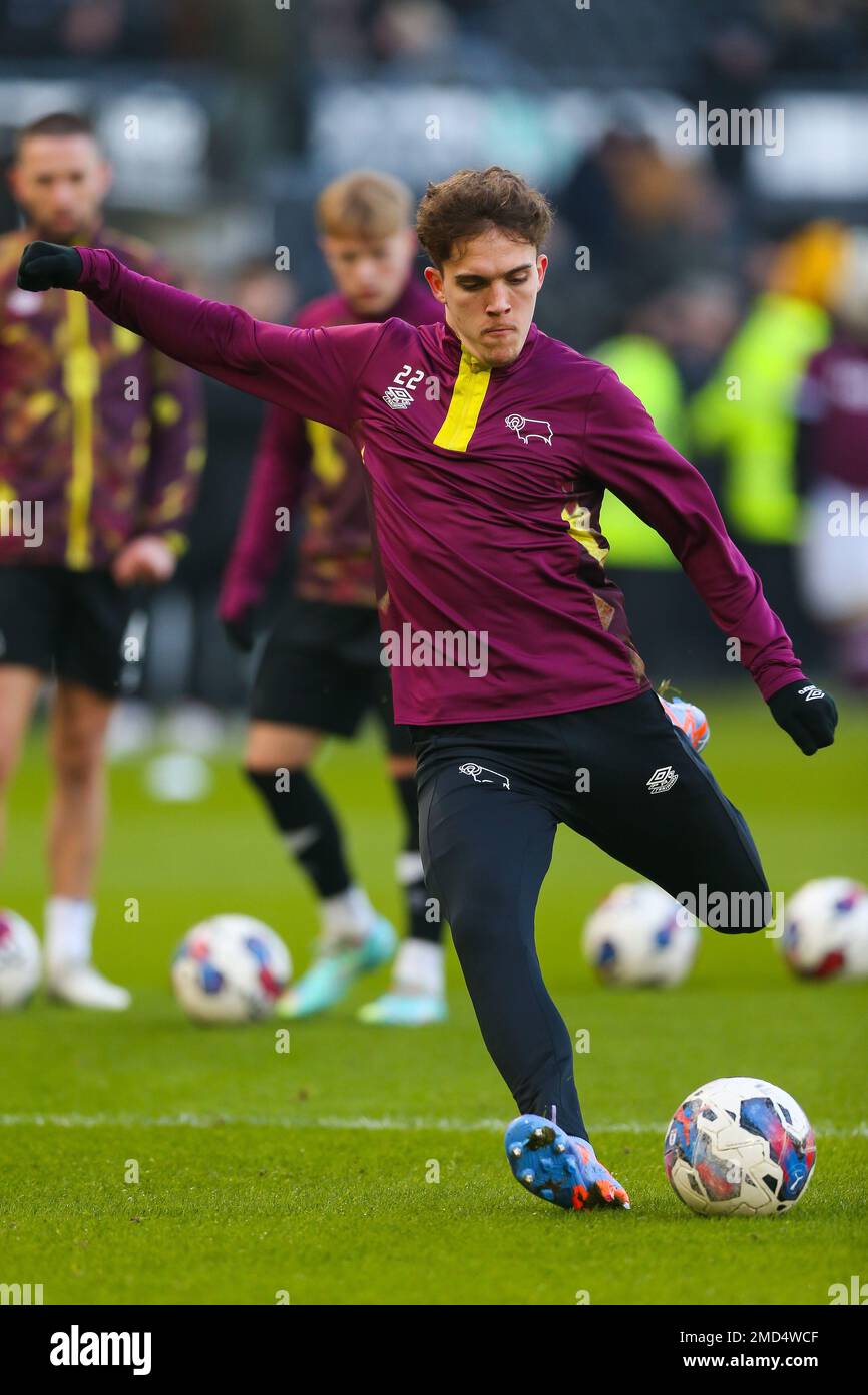 Derby County's Tony Springett ahead of the Sky Bet League One match at ...