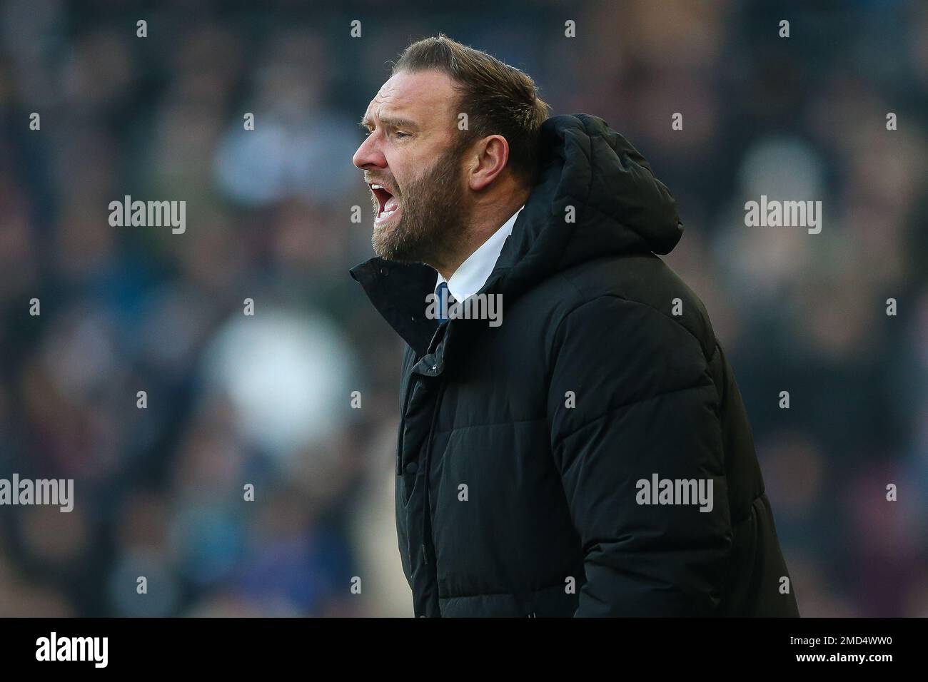 Bolton Wanderers manager Ian Evatt during the Sky Bet League One match ...