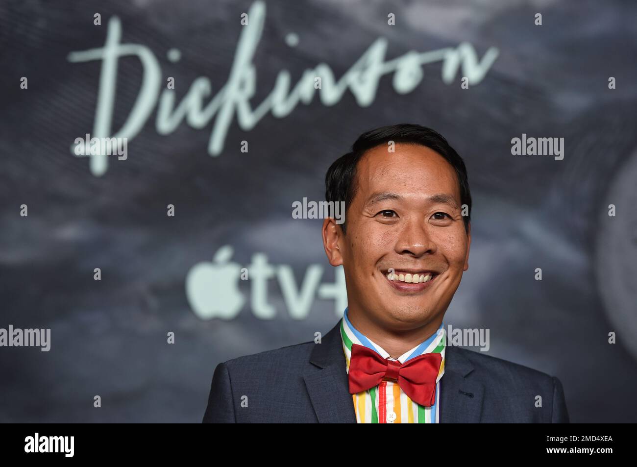 Kevin Yee arrives at the premiere of "Dickinson" on Monday, Nov. 1 ...