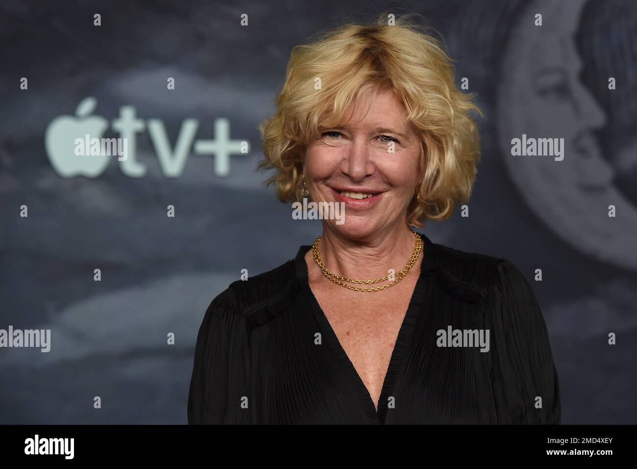 Diana Schmidt arrives at the premiere of "Dickinson" on Monday, Nov. 1 ...