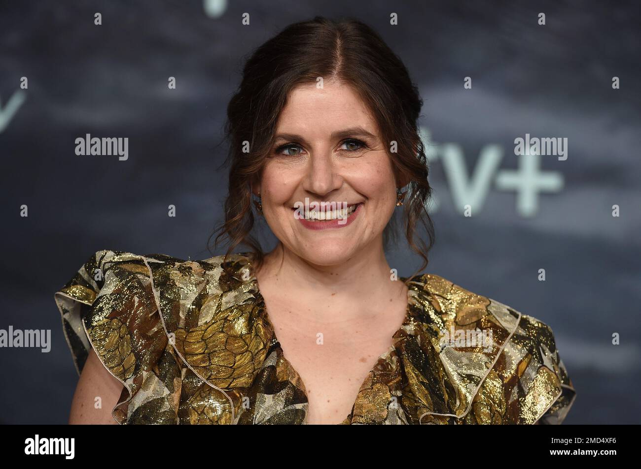 Alena Smith arrives at the premiere of "Dickinson" on Monday, Nov. 1 ...