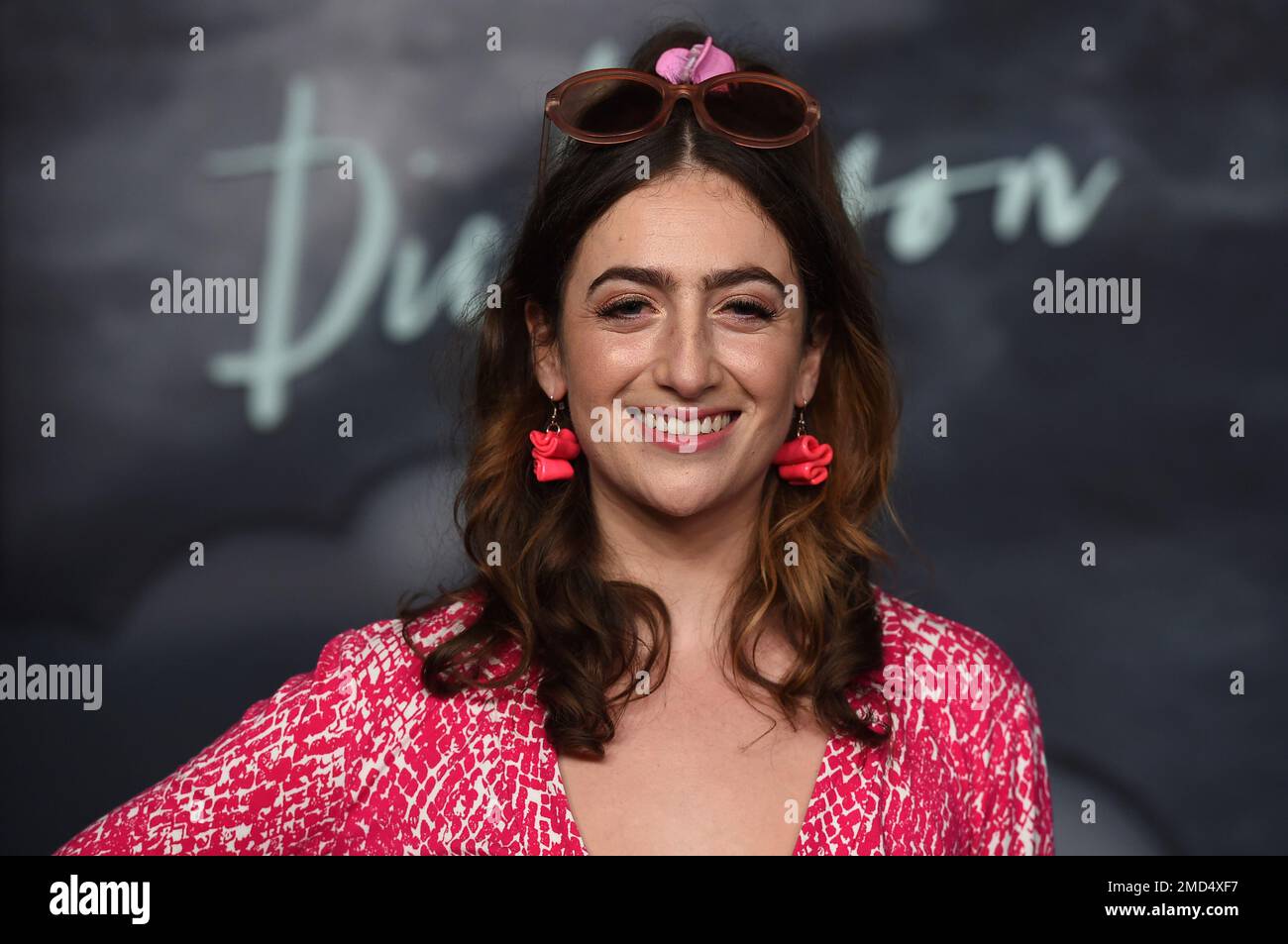 Sophie Zucker arrives at the premiere of "Dickinson" on Monday, Nov. 1 ...