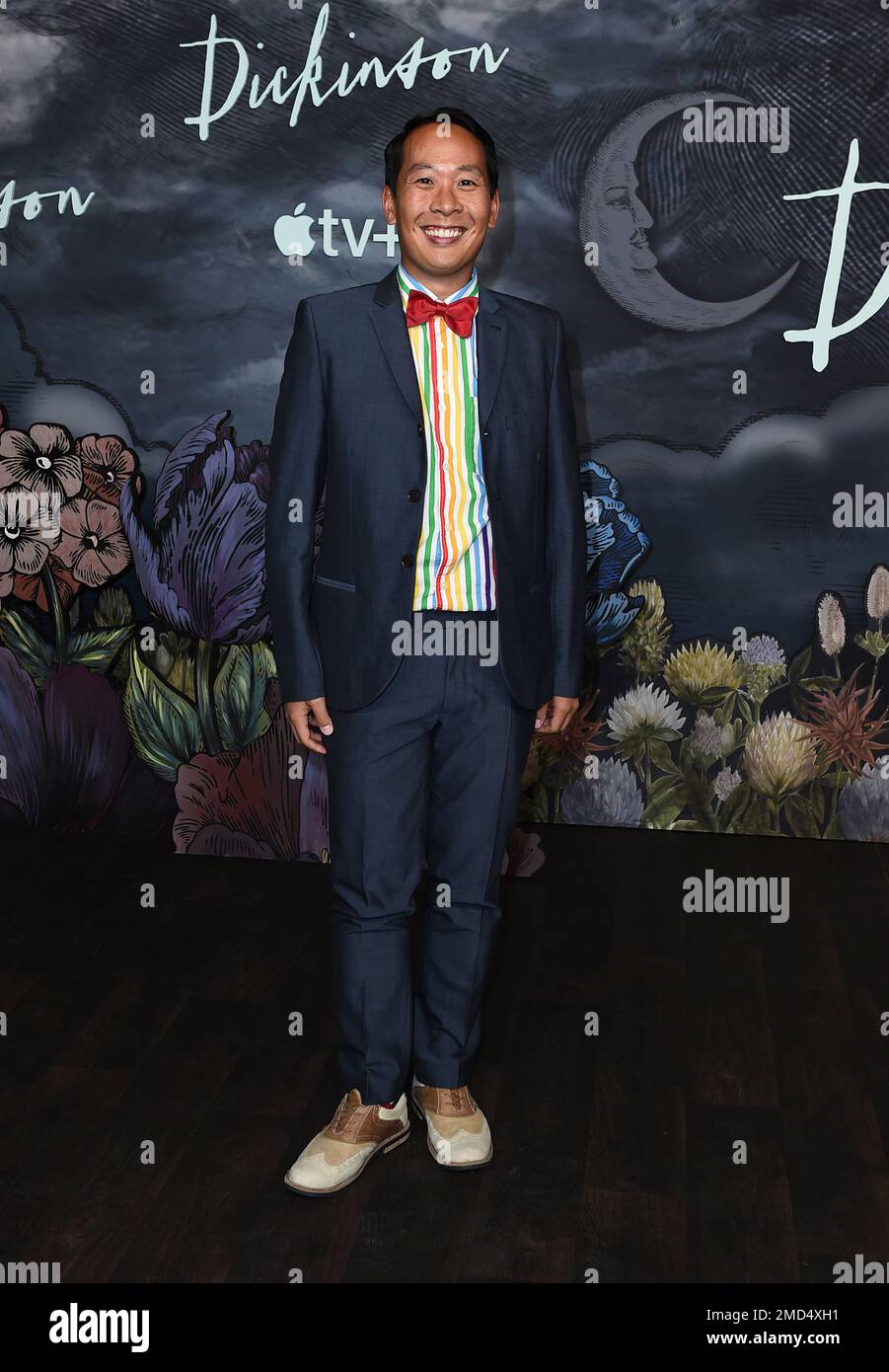 Kevin Yee arrives at the premiere of "Dickinson" on Monday, Nov. 1 ...