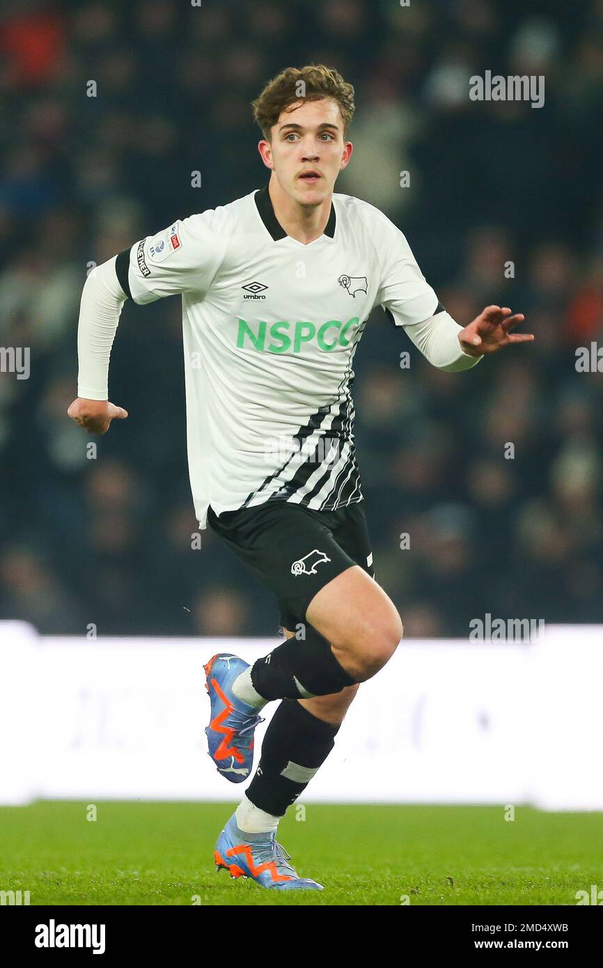 Derby County's Tony Springett during the Sky Bet League One match at ...