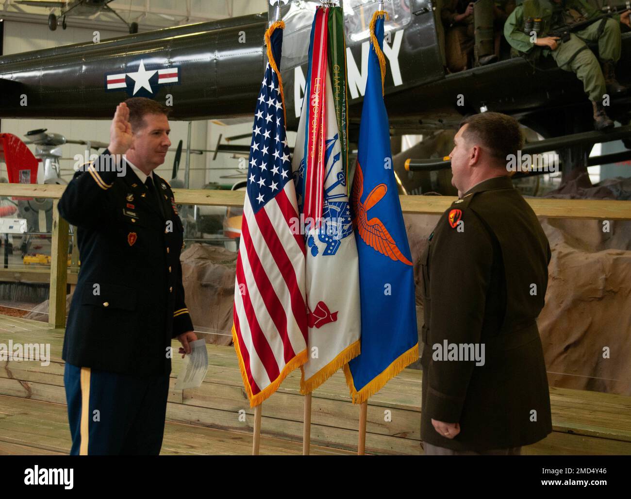 Col. Joshua Higgins, director of the Aviation Capability Development ...
