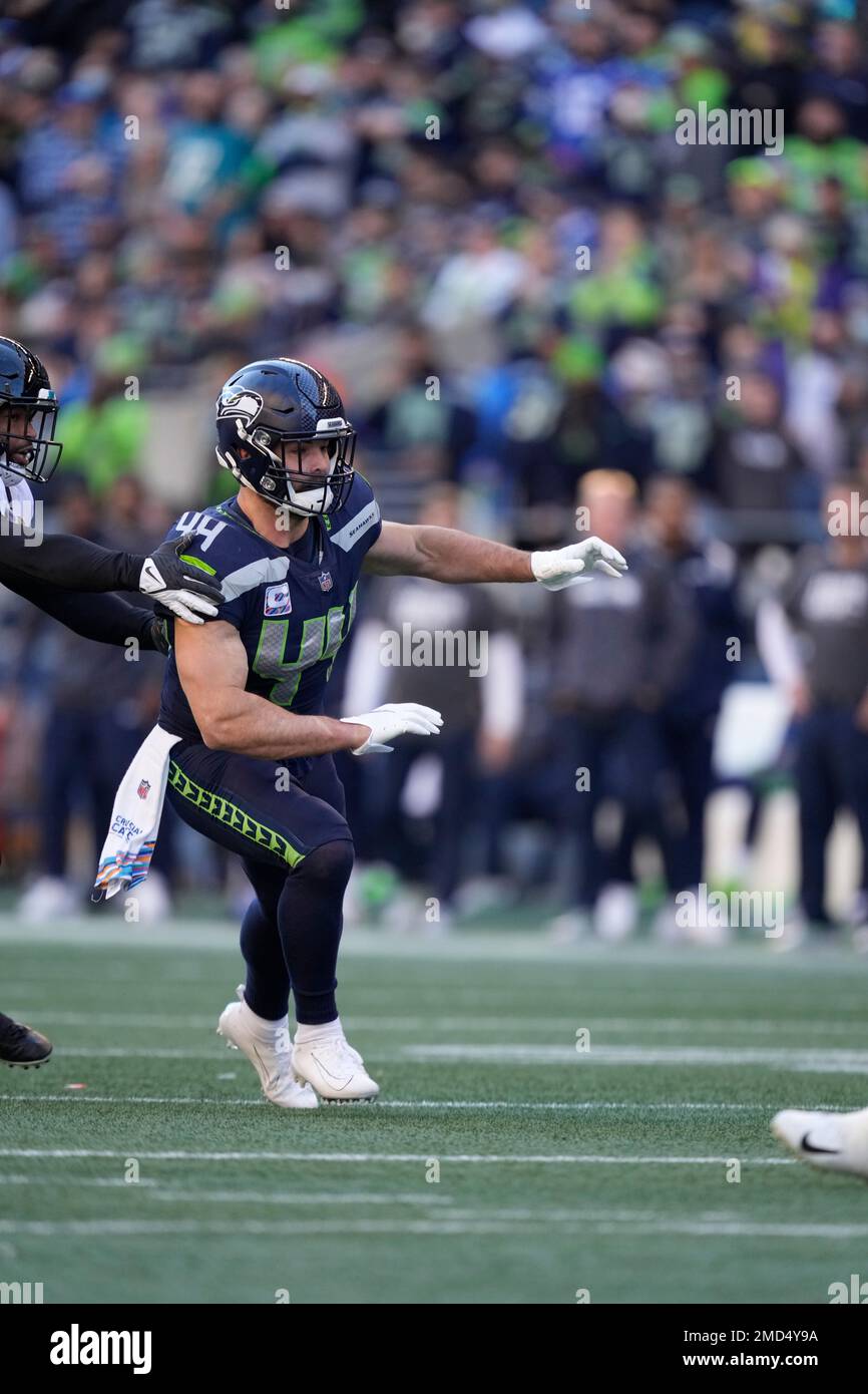 Seattle Seahawks fullback Nick Bellore (44) during an NFL football game ...