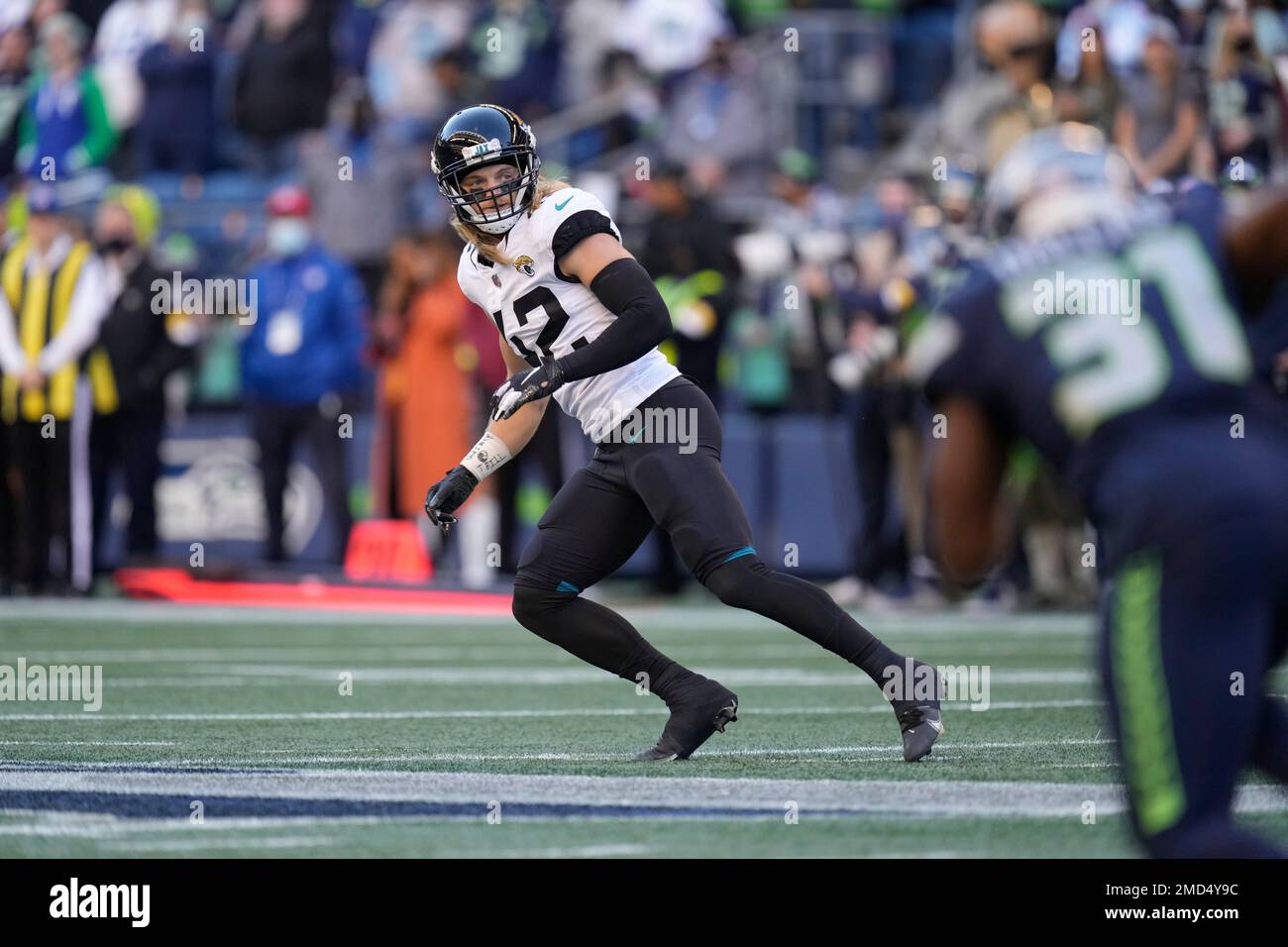 Jacksonville Jaguars safety Andrew Wingard (42) during an NFL football ...