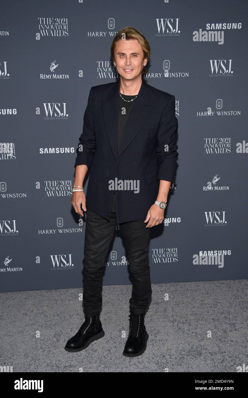 Jonathan Cheban aka Foodgod attends the WSJ. Magazine Innovator Awards ...