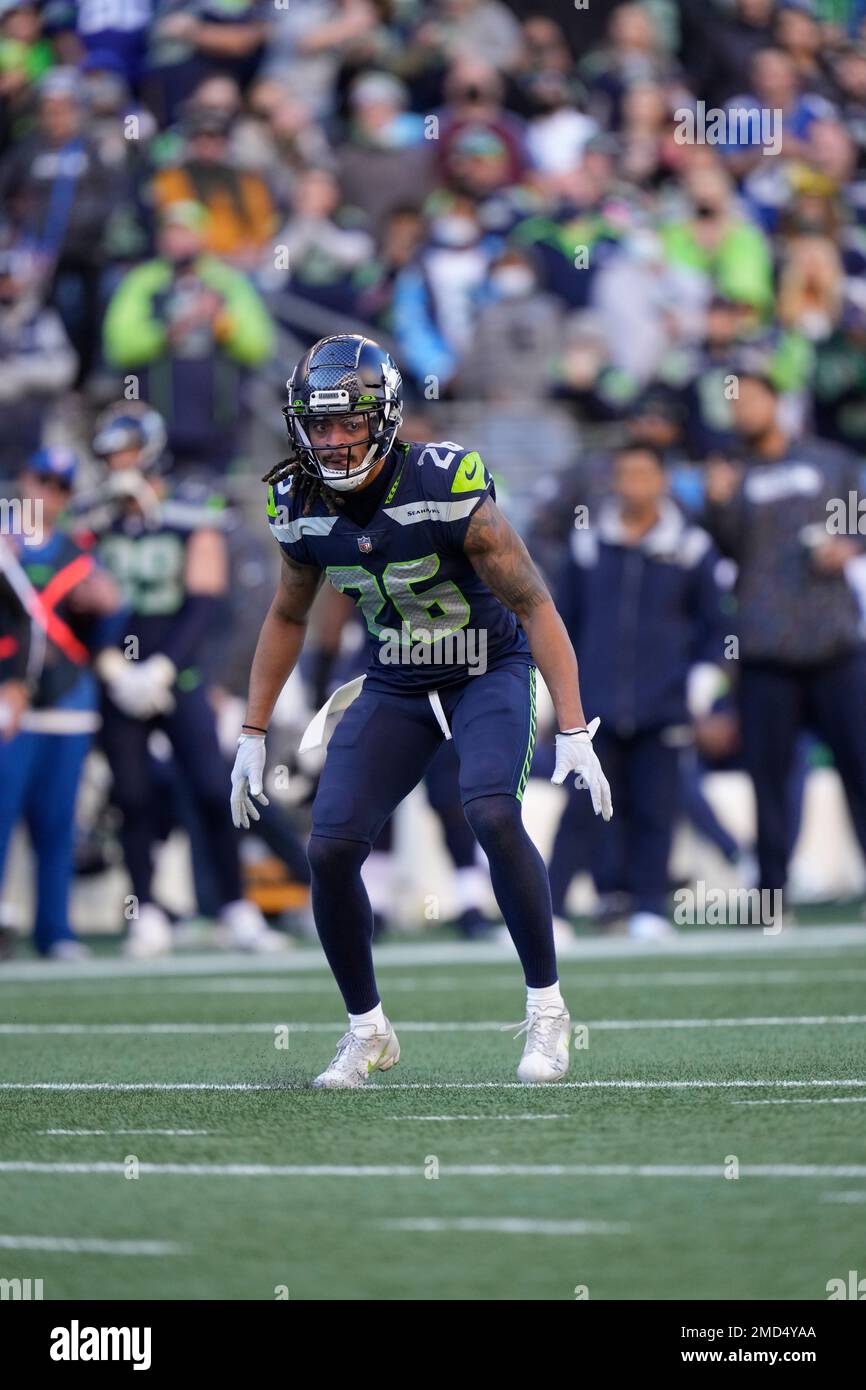 Seattle Seahawks defensive back Ryan Neal (26) during an NFL football ...