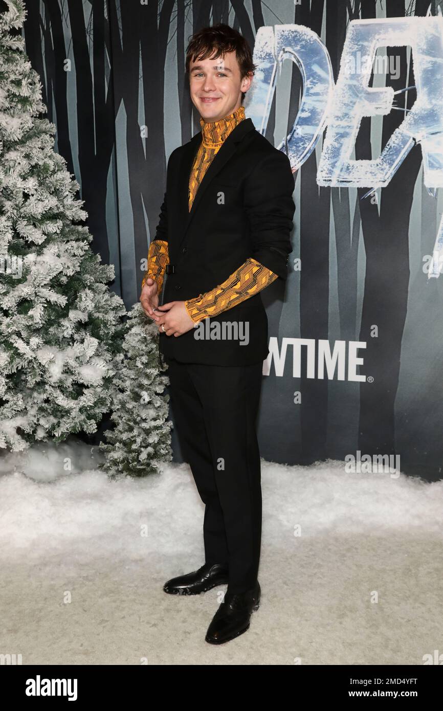Actor Jack Alcott attends the world premiere of the Showtime drama ...