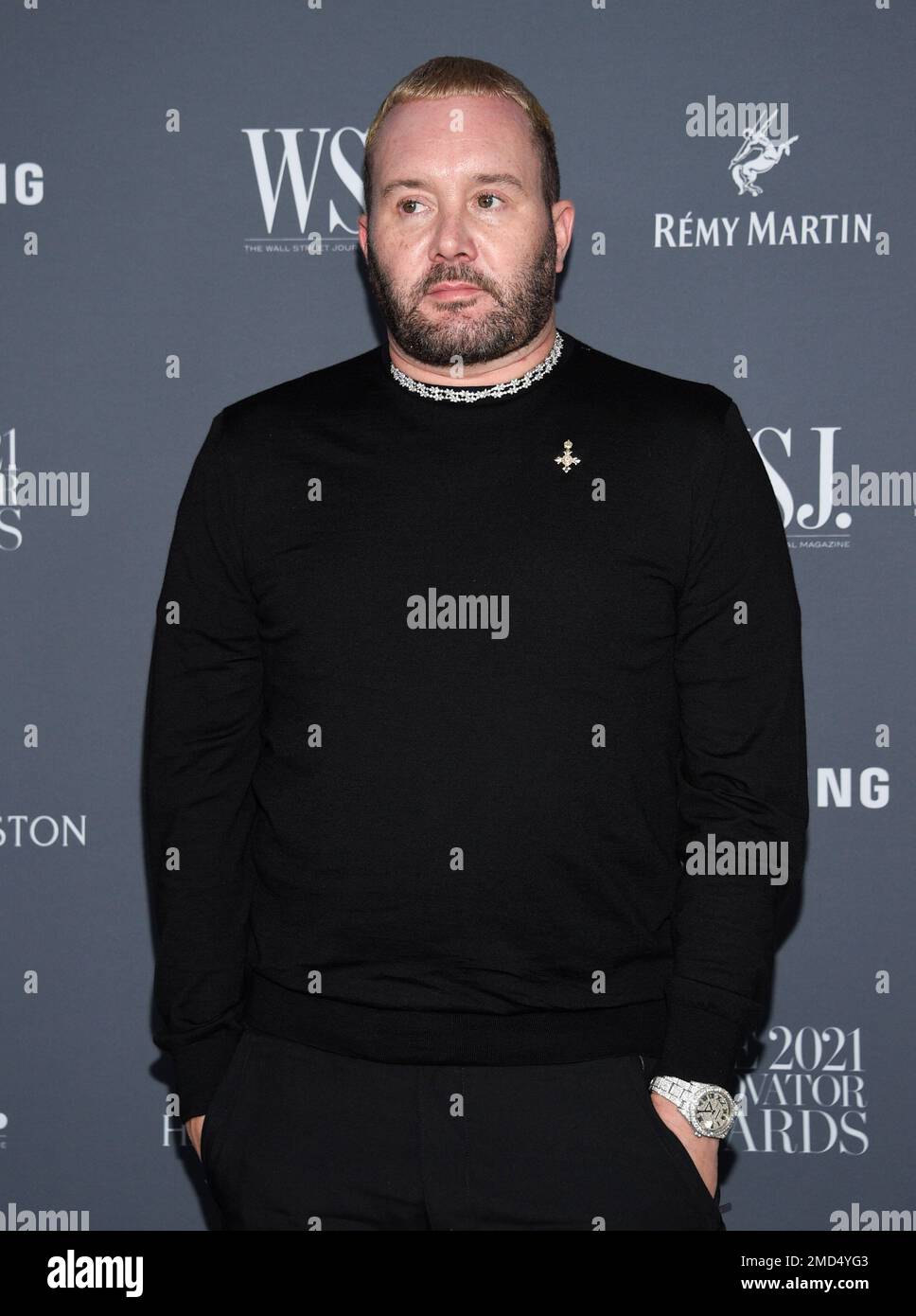Designer Kim Jones attends the WSJ. Magazine Innovator Awards at the ...