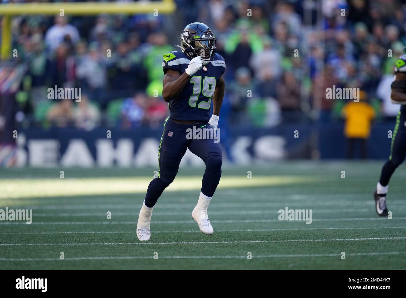 Seattle Seahawks wide receiver Penny Hart (19) during an NFL football ...