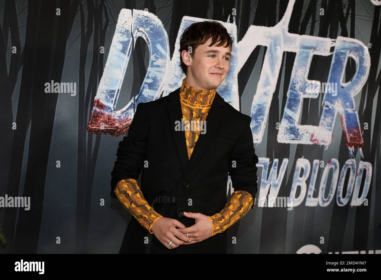 Actor Jack Alcott attends the world premiere of the Showtime drama ...