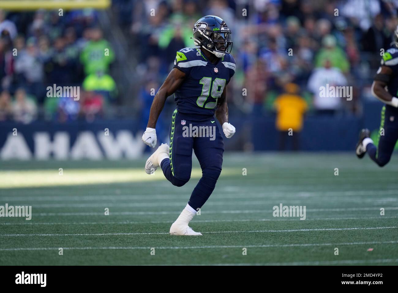 Seattle Seahawks wide receiver Penny Hart (19) during an NFL football ...