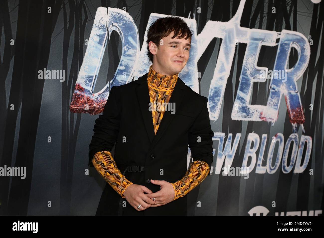 Actor Jack Alcott attends the world premiere of the Showtime drama ...