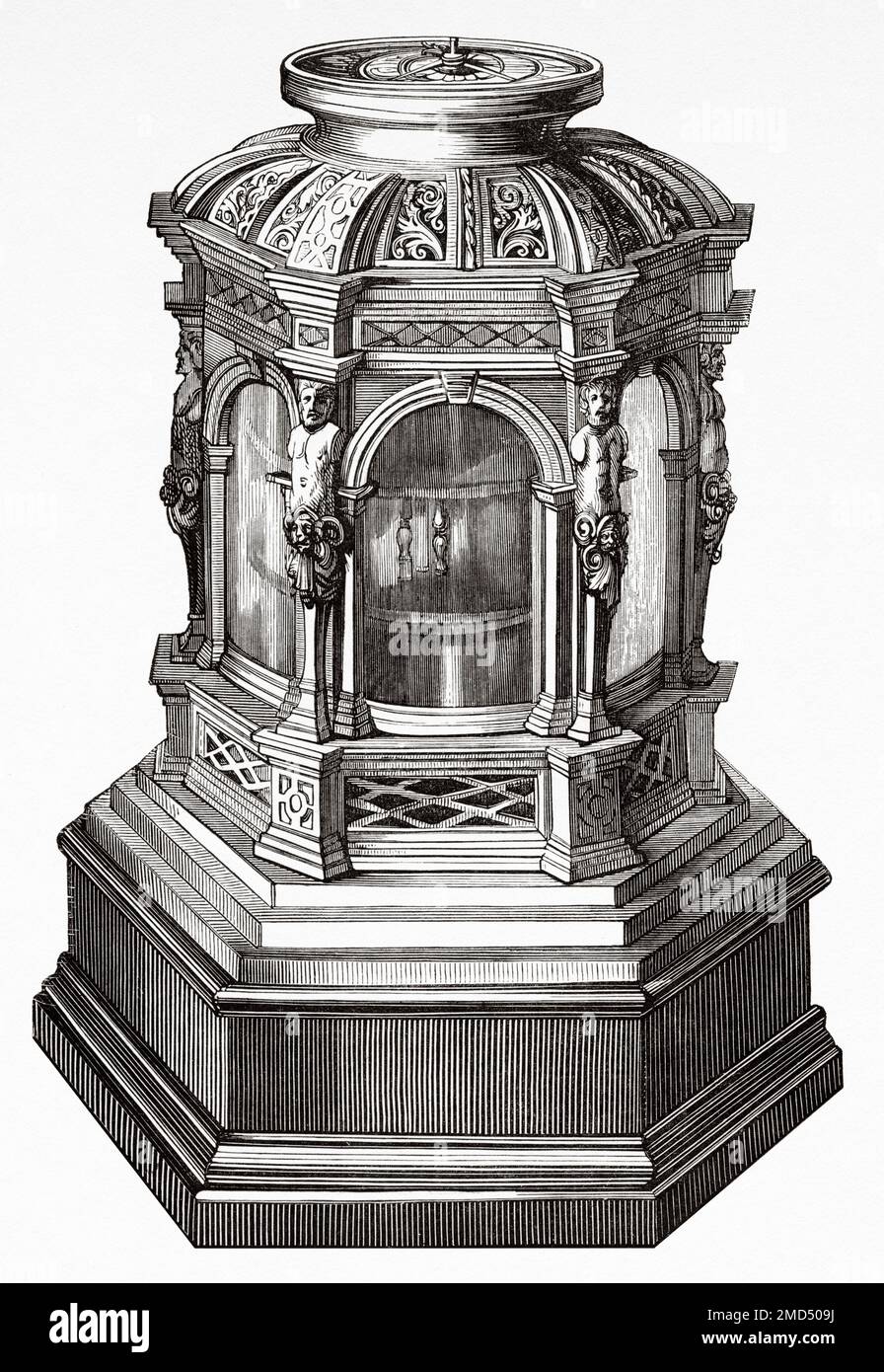 Portable case clock from the 16th century Valois period. The Arts of ...