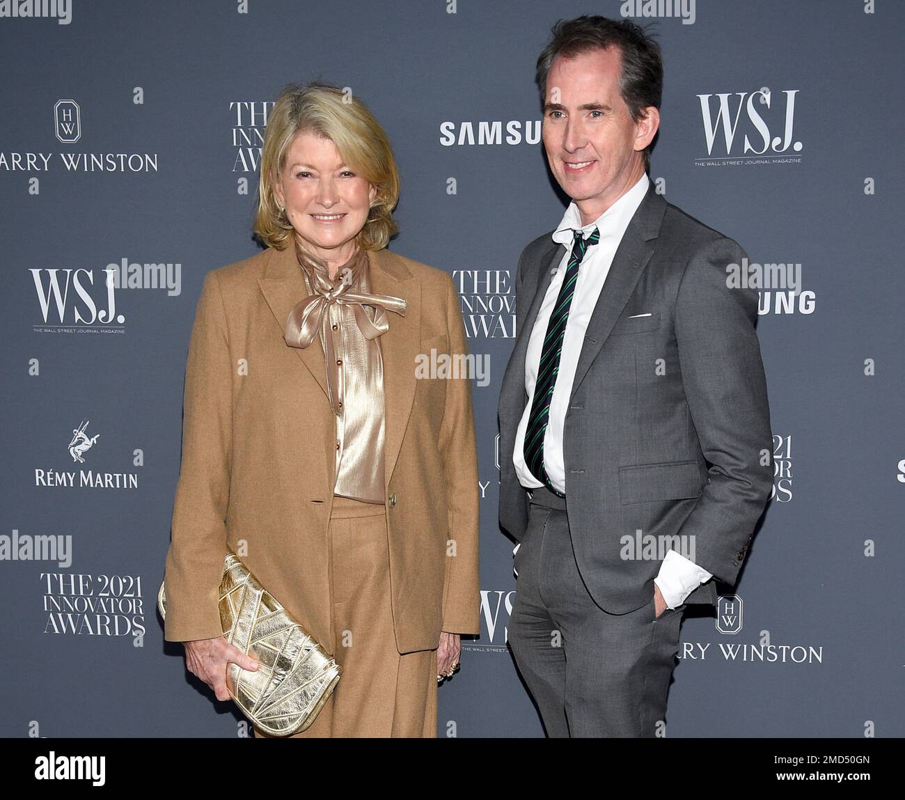 Martha Stewart, left, and Kevin Sharkey attend the WSJ. Magazine ...
