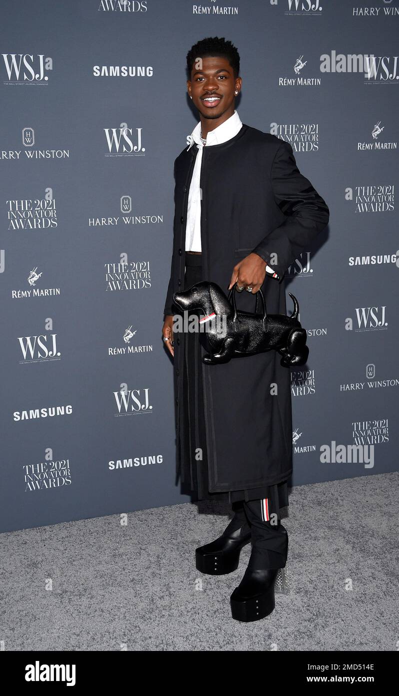Honoree Lil Nas X attends the WSJ. Magazine Innovator Awards at the ...