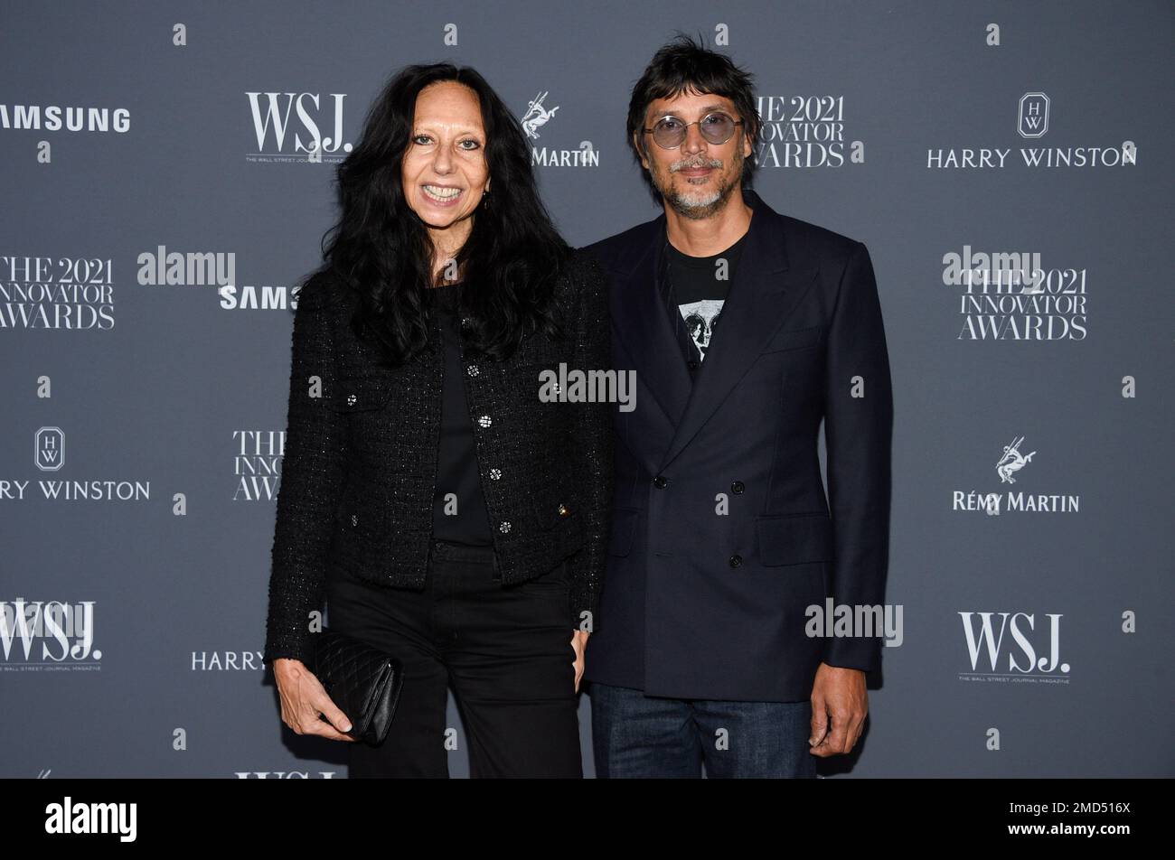Photographers Inez Van Lamsweerde and Vinoodh Matadin attend the WSJ ...