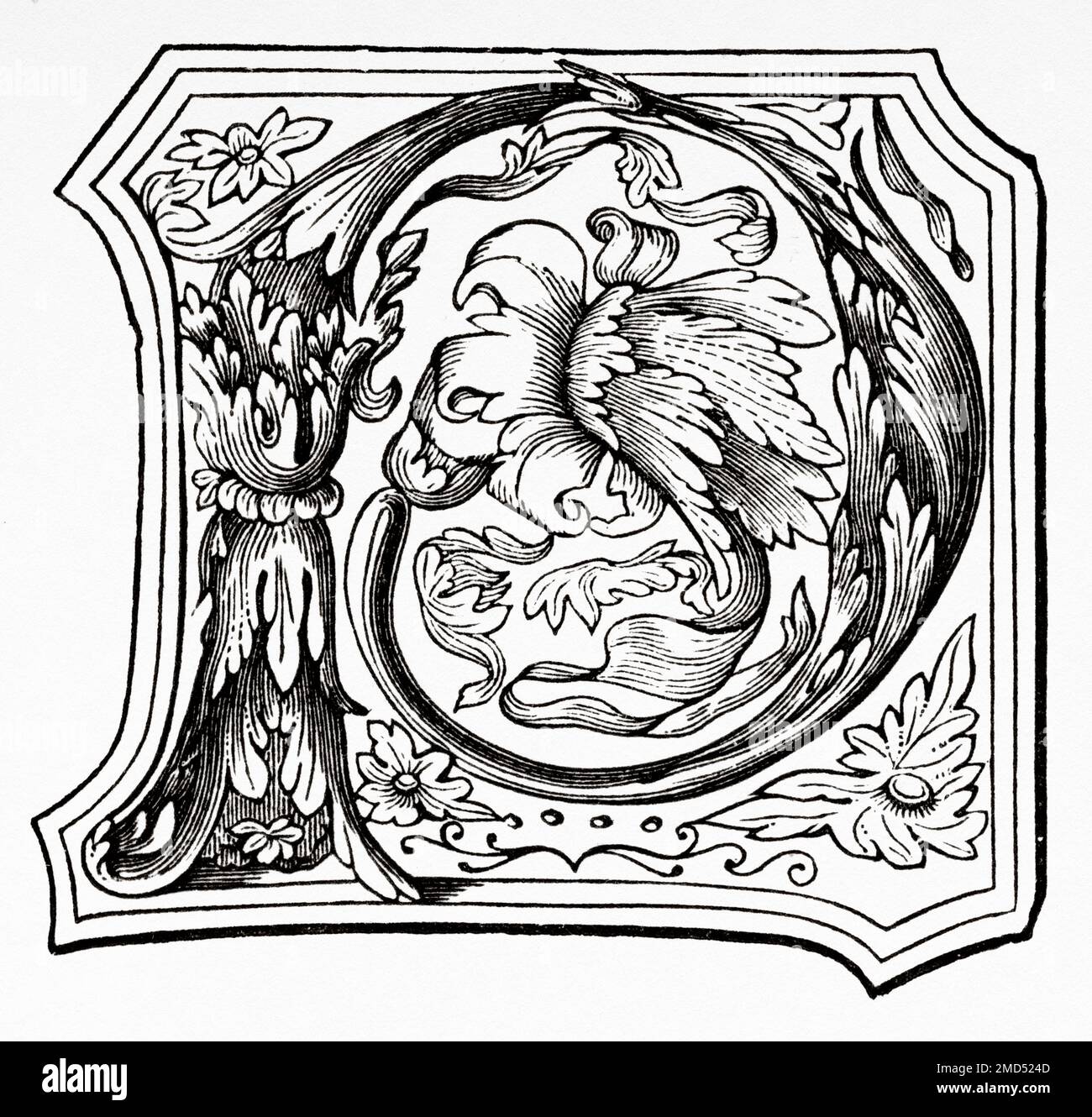 Middle ages initial capital letter P. The Arts of the Middle Ages and ...