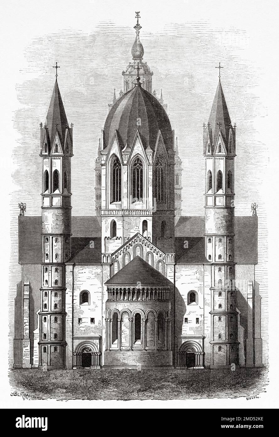 Gothic period architecture Cut Out Stock Images & Pictures - Alamy