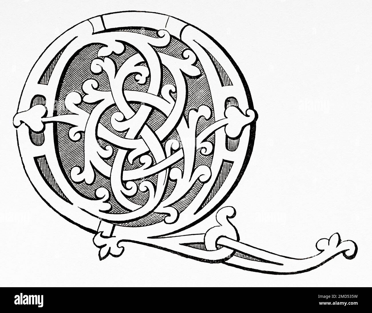 Middle ages initial capital letter Q. The Arts of the Middle Ages and ...