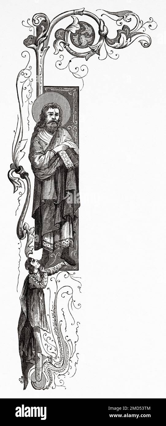 Renaissance border hi-res stock photography and images - Alamy