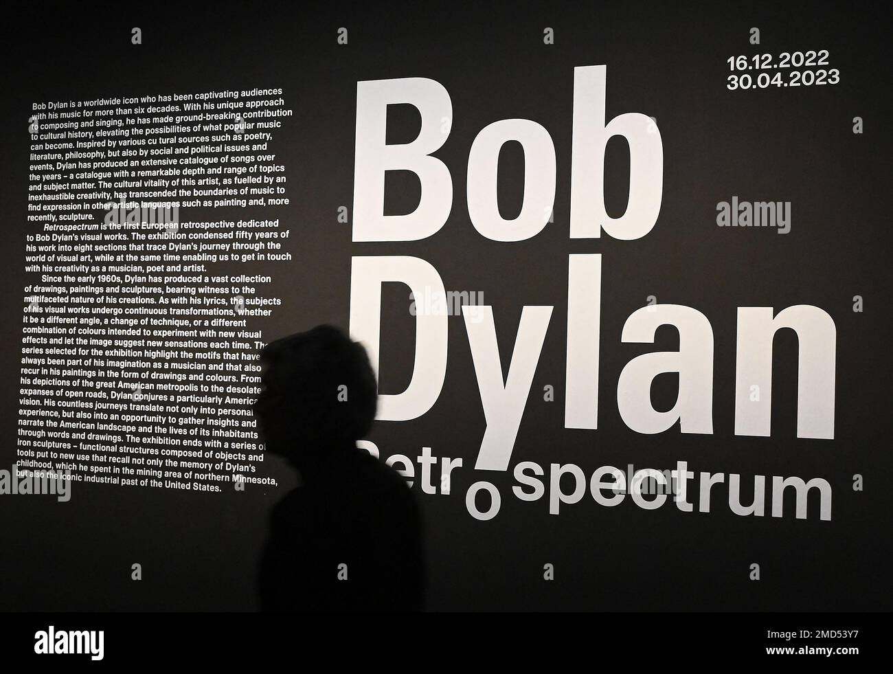 Paintings and sculptures by Bob Dylan are displayed at the ...