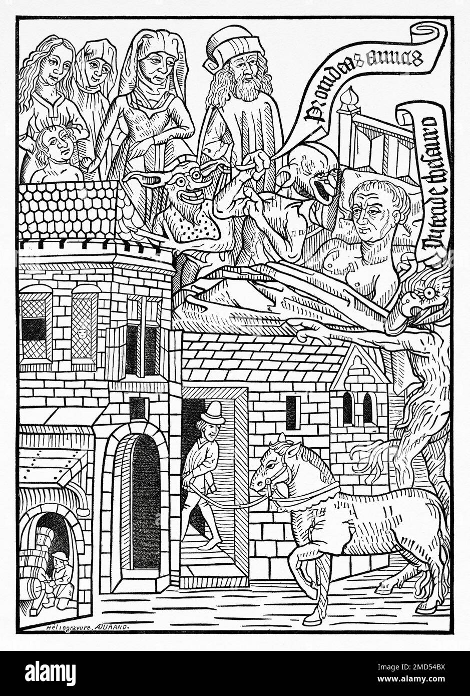 Temptation to Impatience. Facsimile of the fifth page of the first ...