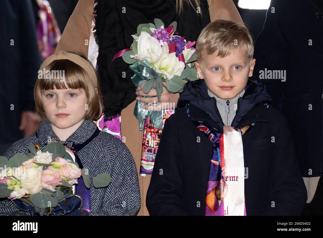 NO TABLOIDS: Prince Jacques of Monaco and Princess Gabriella of Monaco ...