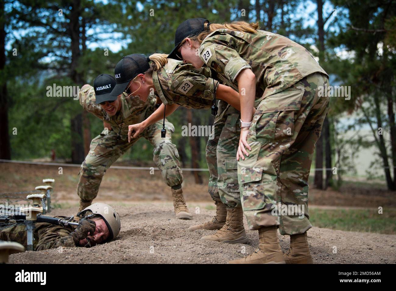 U.S. AIR FORCE ACADEMY, Colo. -- Basic cadets from the Class of 2026 ...