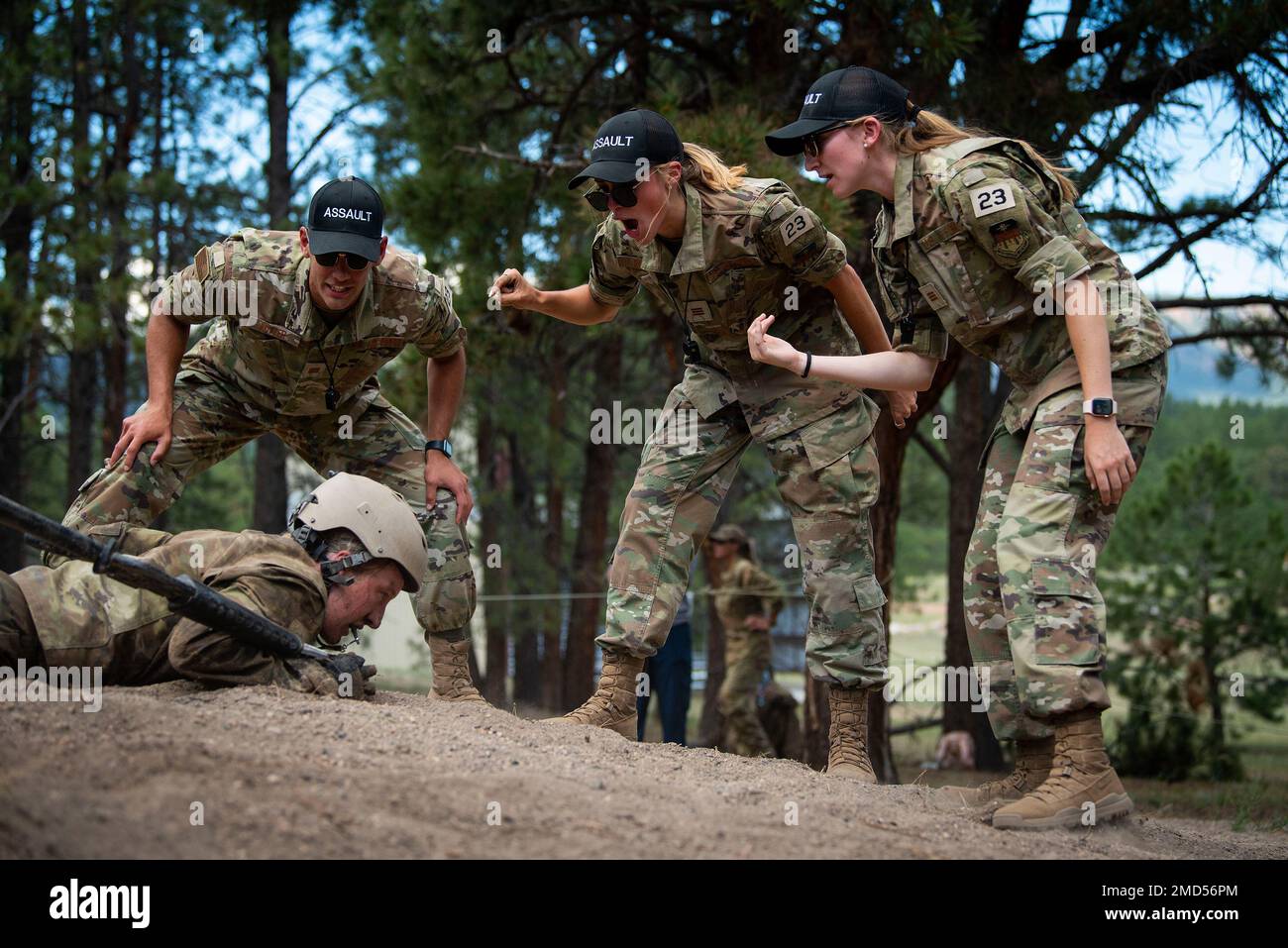 U.S. AIR FORCE ACADEMY, Colo. -- Basic cadets from the Class of 2026 ...