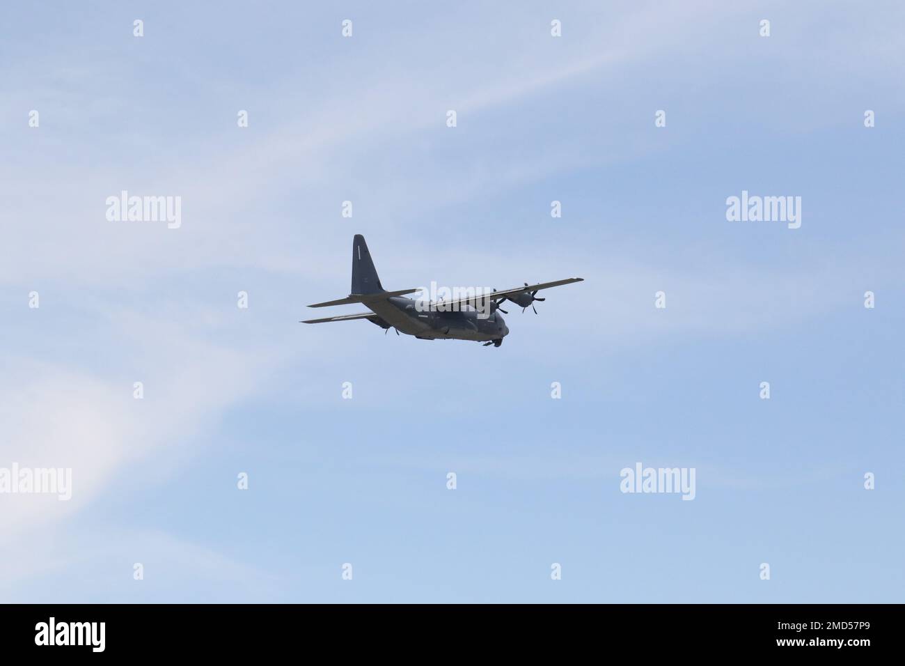 An EC-130, operated by Airmen with the 193rd Special Operations Wing ...