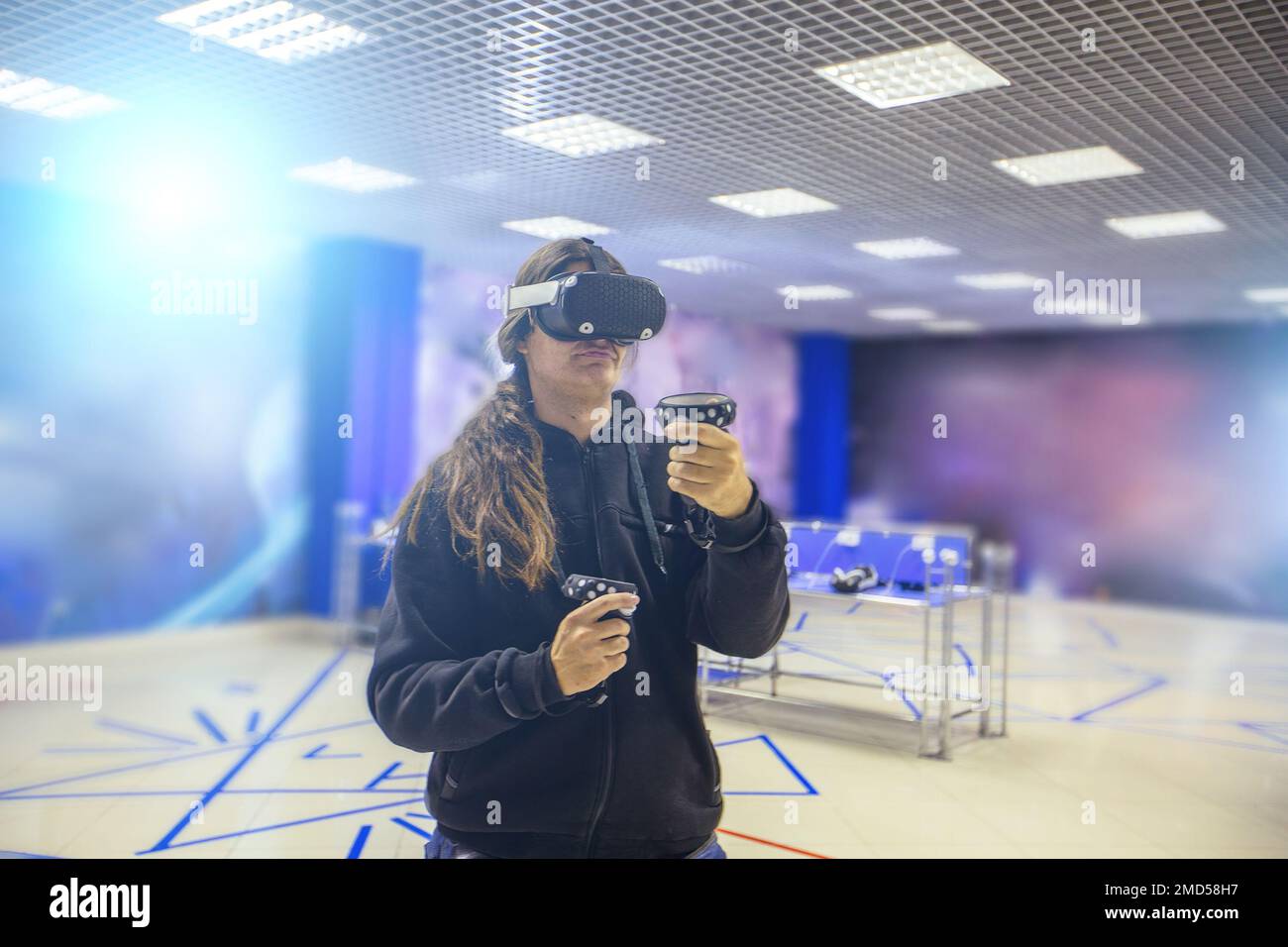 3d virtual set studio hi-res stock photography and images - Alamy