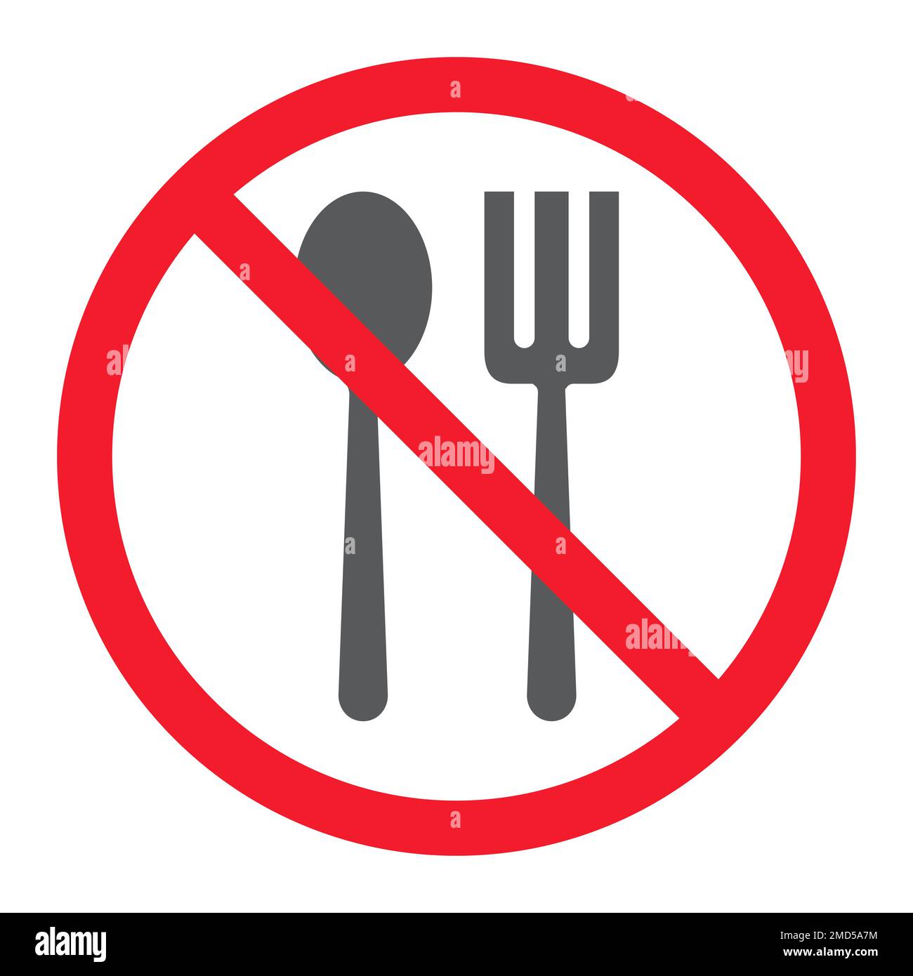 No Eating glyph icon, prohibition and forbidden, no food sign vector ...