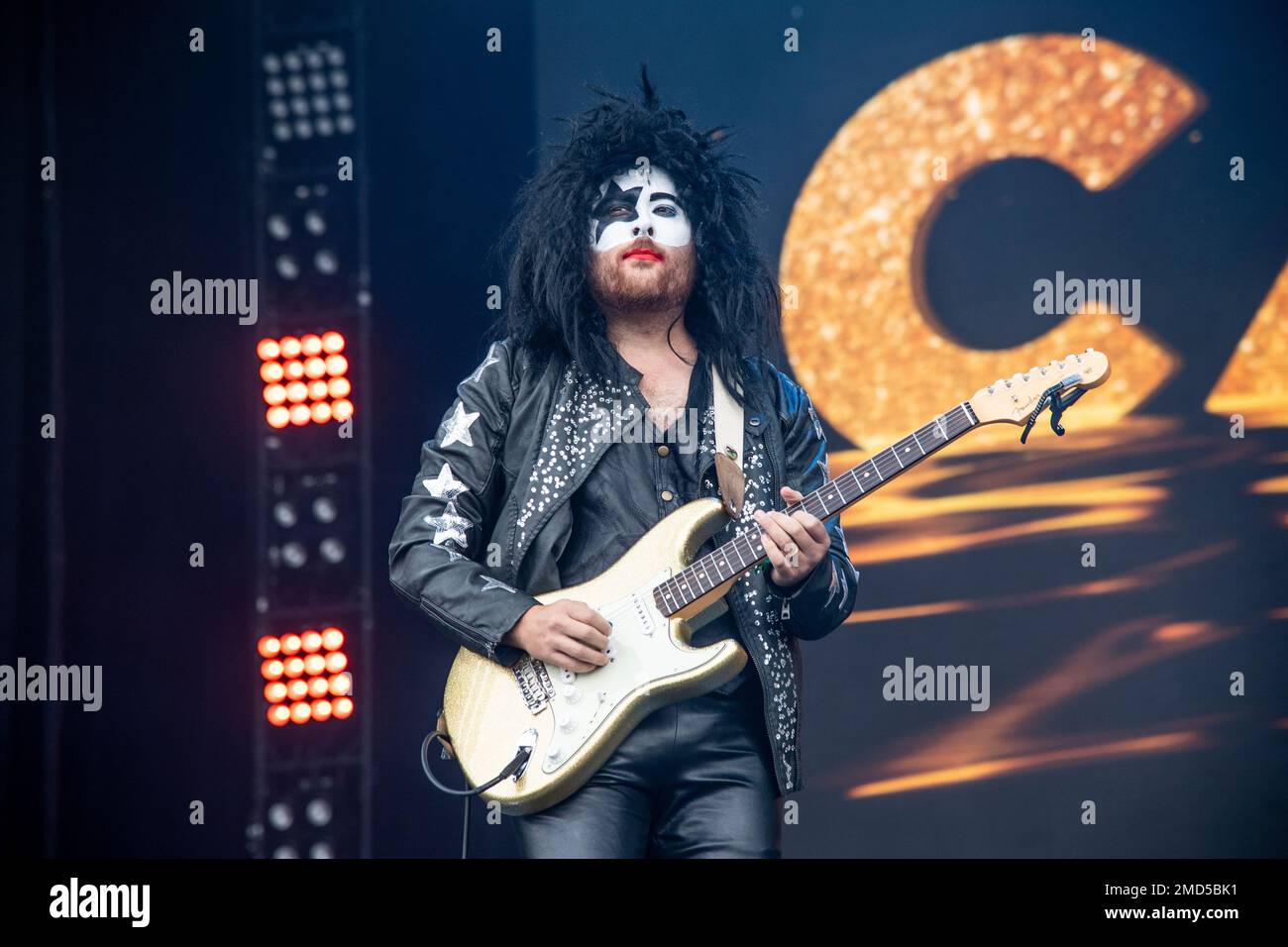 Ryan Clapham performs at the Outside Lands Music Festival at Golden ...